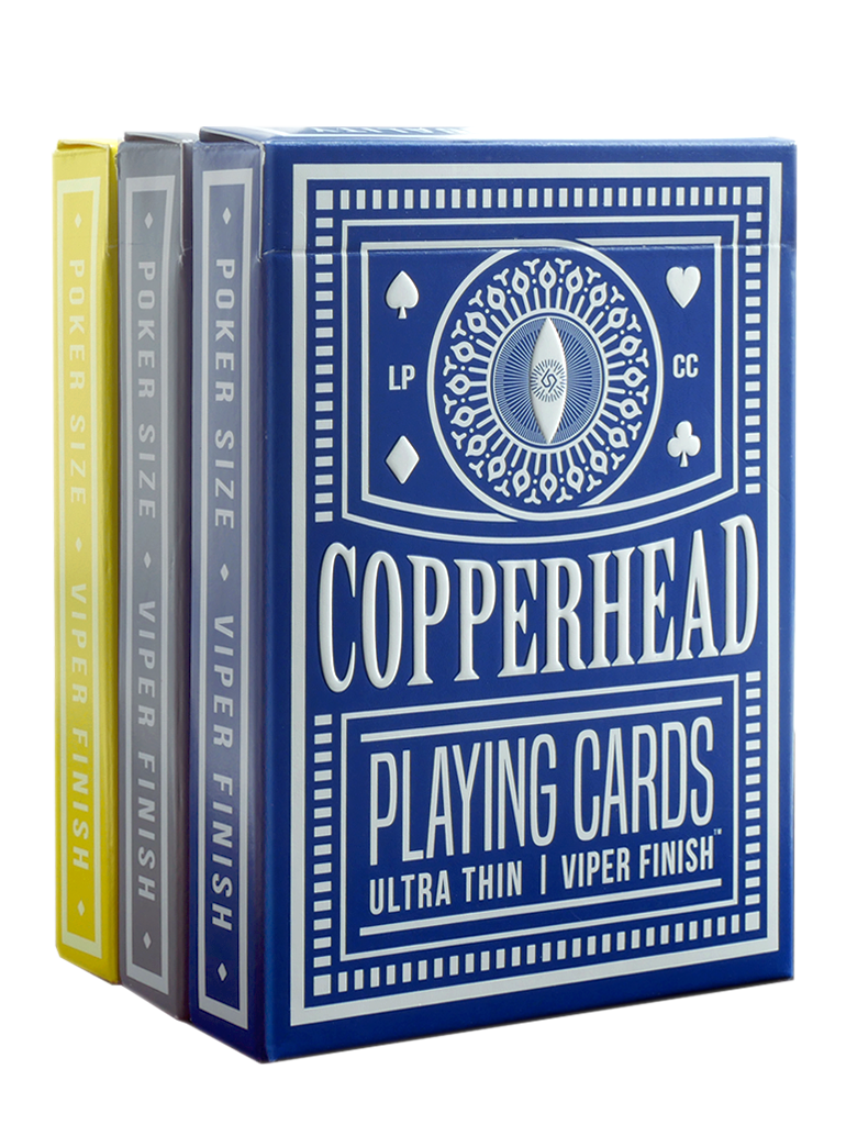 COPPERHEAD 2023 - VIPER FINISH™ – Legends Playing Card Co.