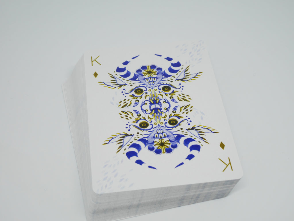 Porcelian playing cards – Legends Playing Card Co.